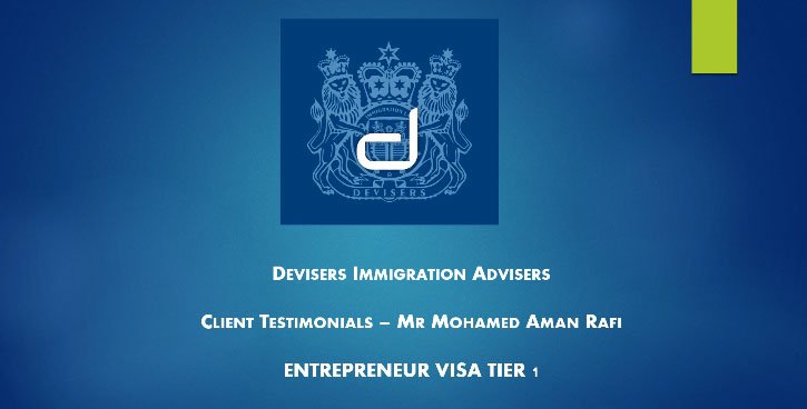 MohamedAmanRafi | Devisers Immigration Advisers